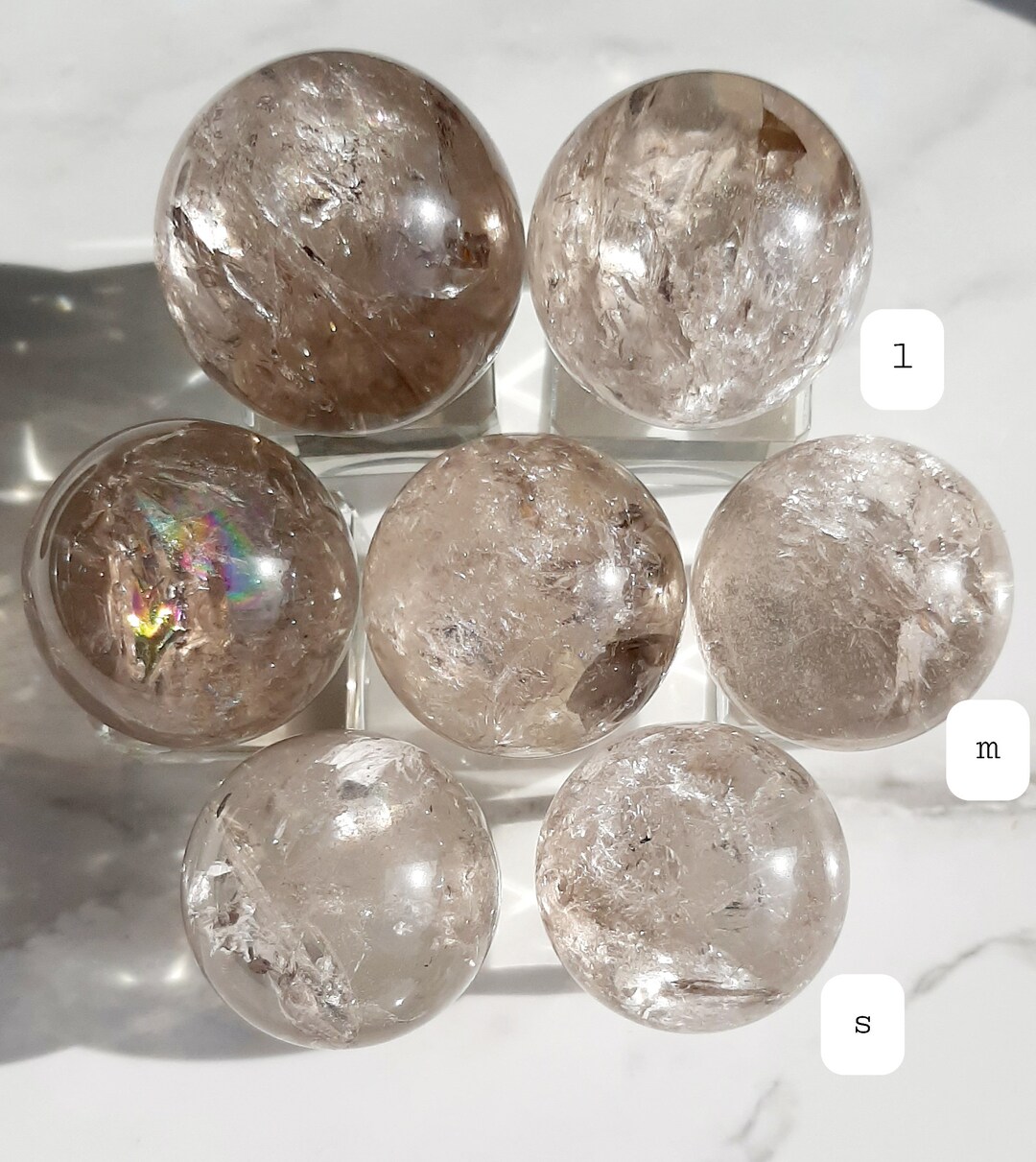 Smoky Quartz Sphere - Etsy