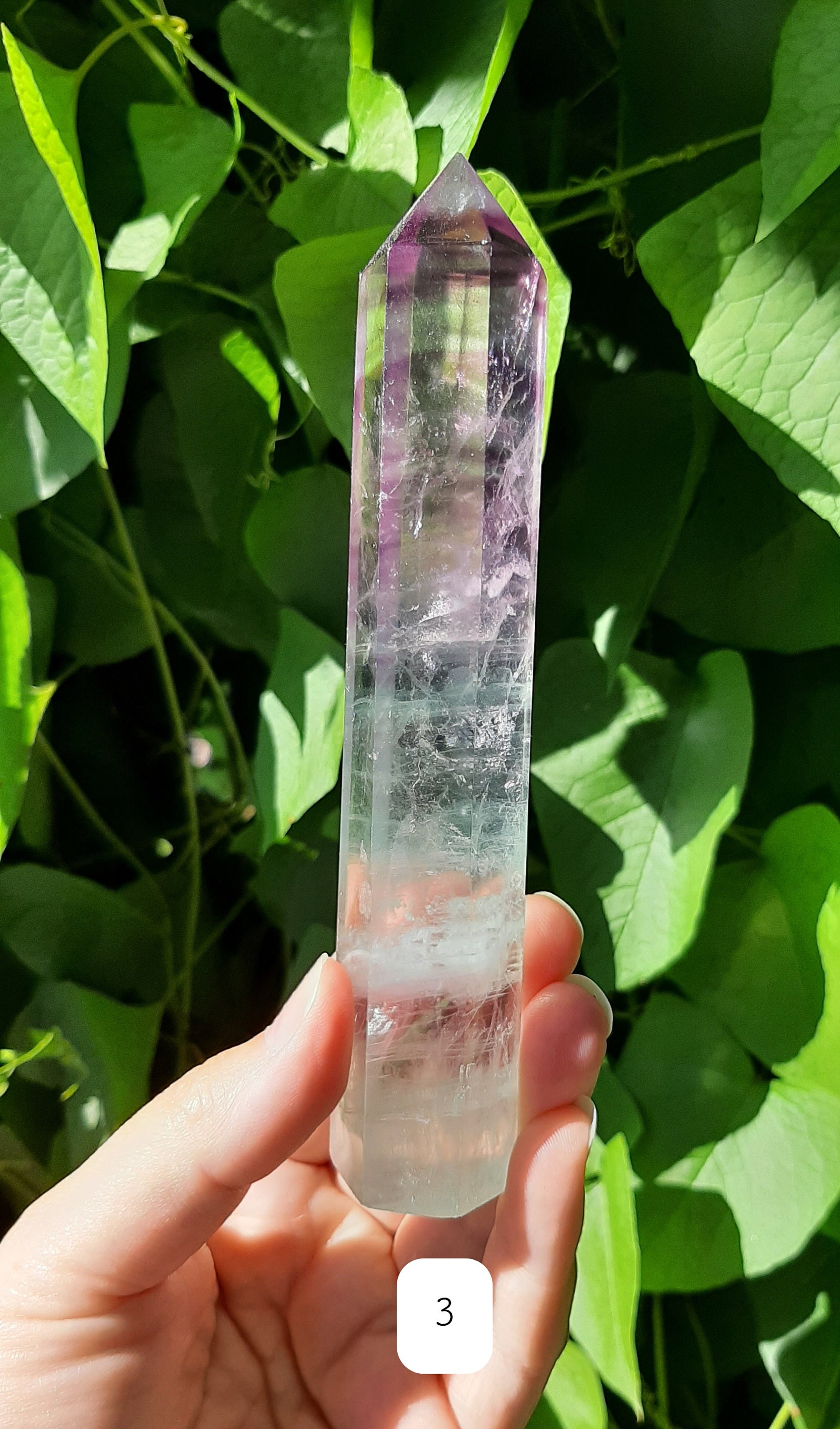Watermelon Fluorite Tower Fluorite Fluorite Crystal - Etsy