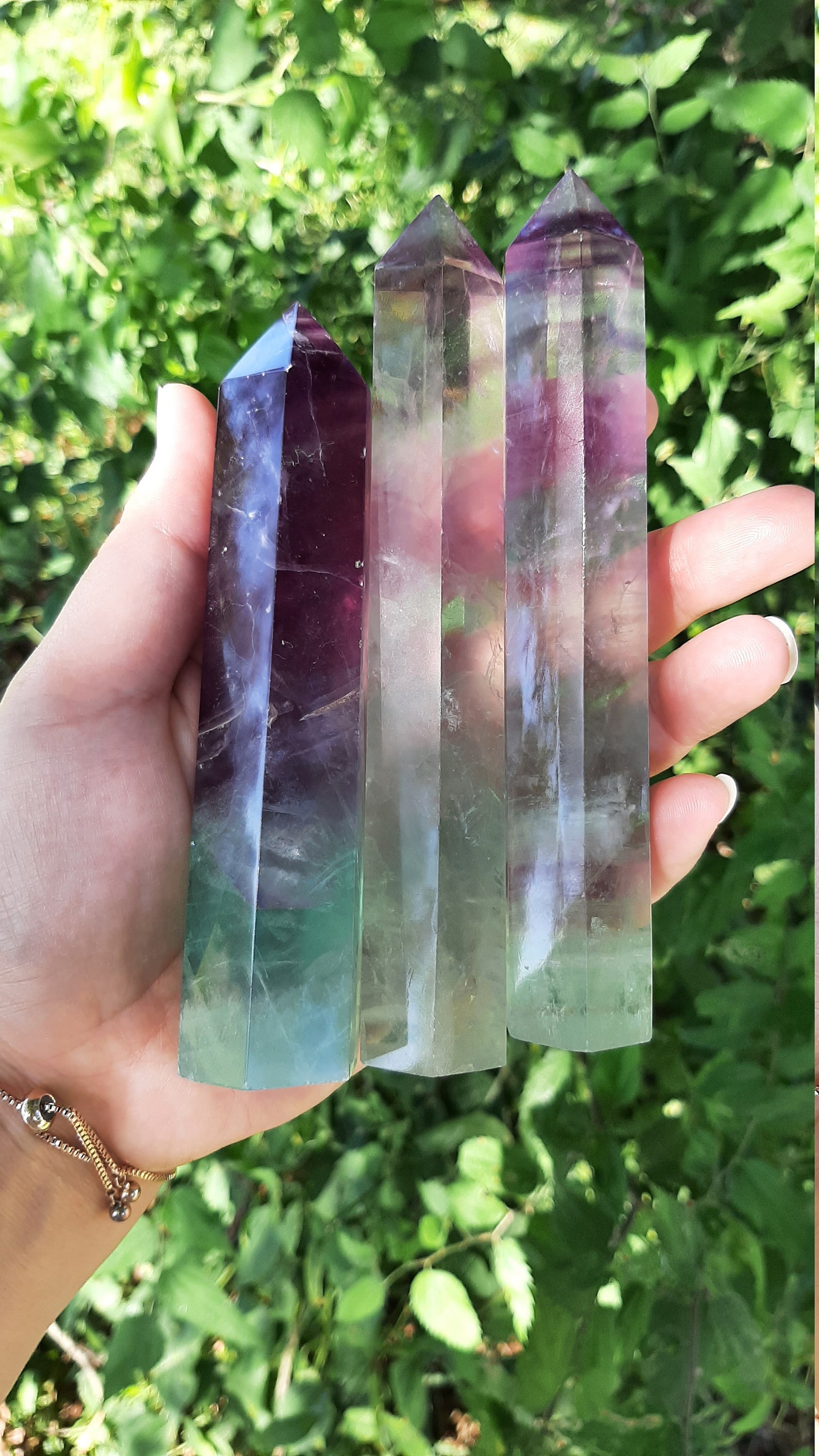 Watermelon Fluorite Tower Fluorite Fluorite Crystal - Etsy