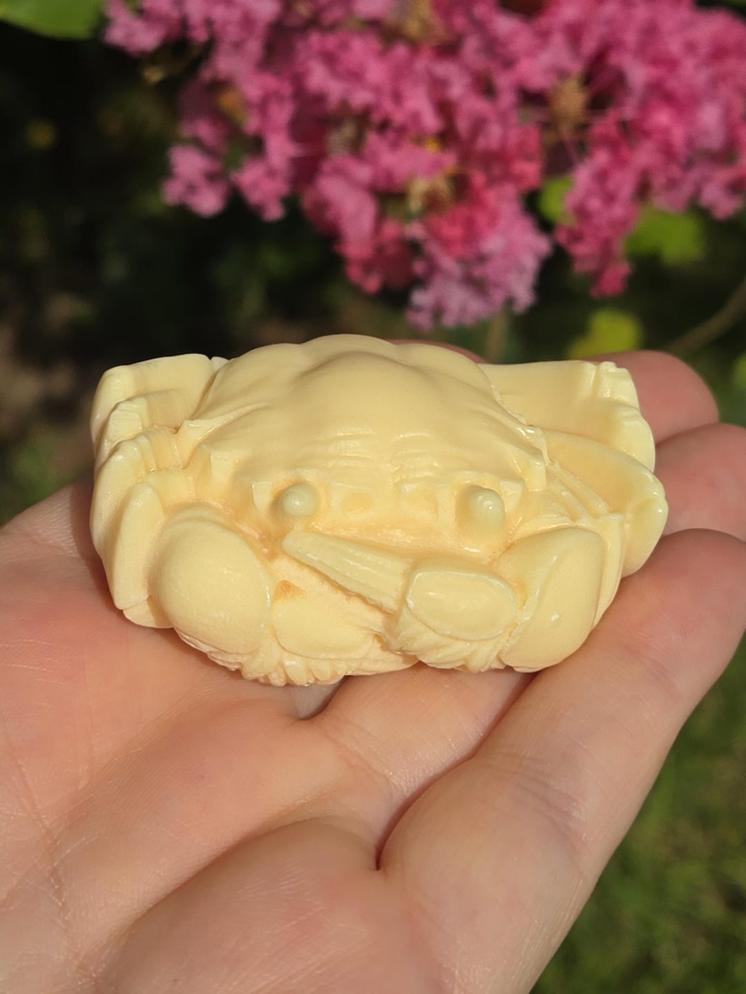 Crab, Tagua Nut Crab, Ivory Nut Crab, Cute Crab Carving - Etsy