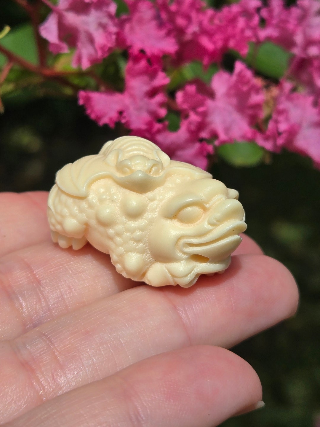 Money Toad, Tagua Nut Money Toad, Ivory Nut Money Toad, Money Toad ...