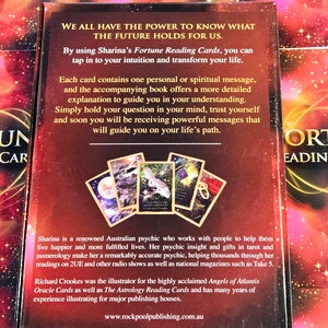 Fortune Reading Cards by Sharina Star - Rare Out of Print - Etsy