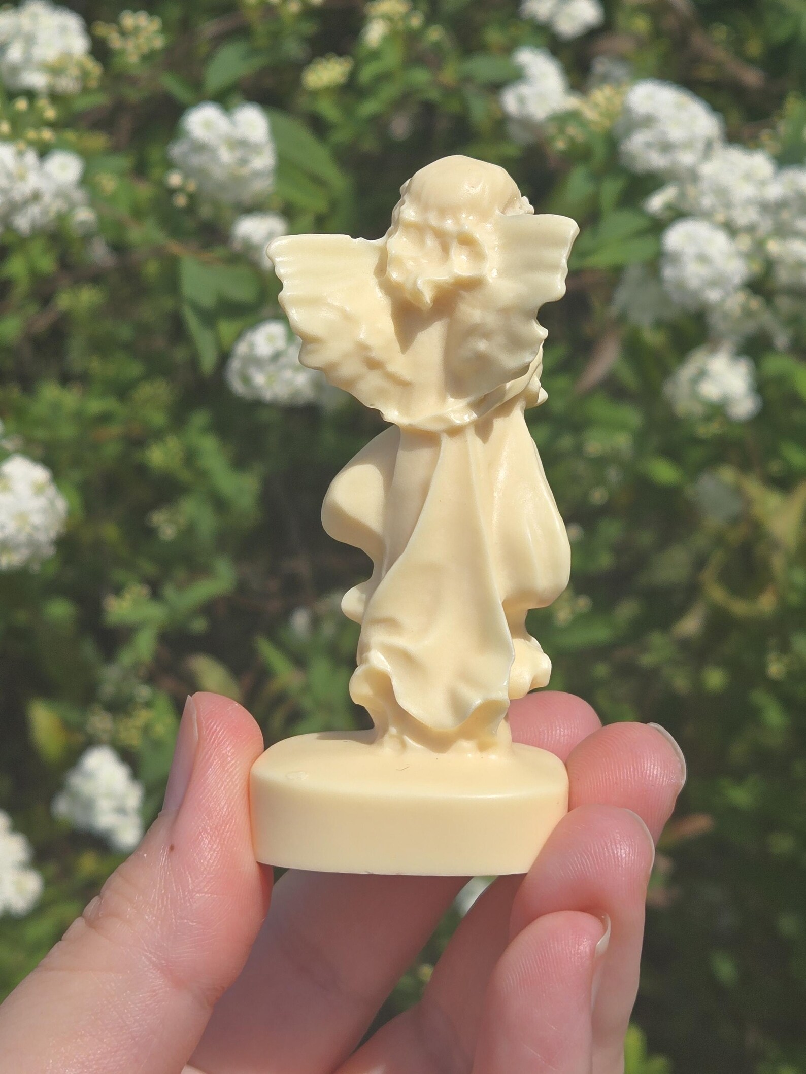 Tagua Nut Angel Carving, Ivory-like Figurine - Etsy
