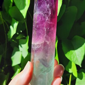 Watermelon Fluorite Tower Fluorite Fluorite Crystal Fluorite Stone ...