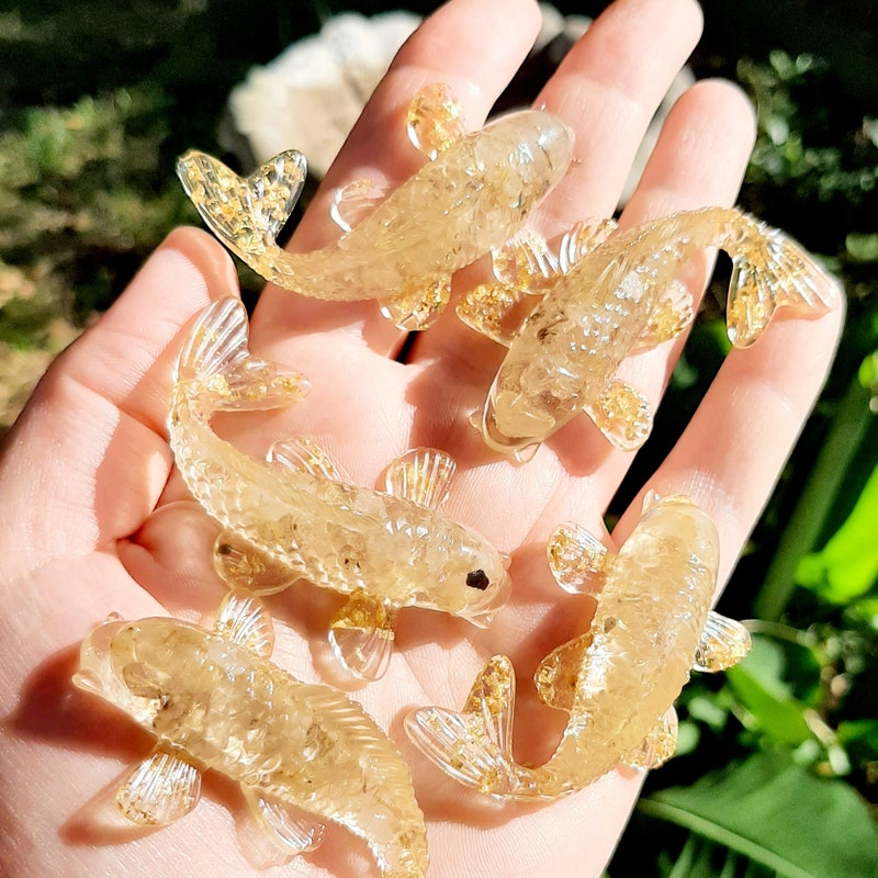 Resin Koi Fish - Etsy