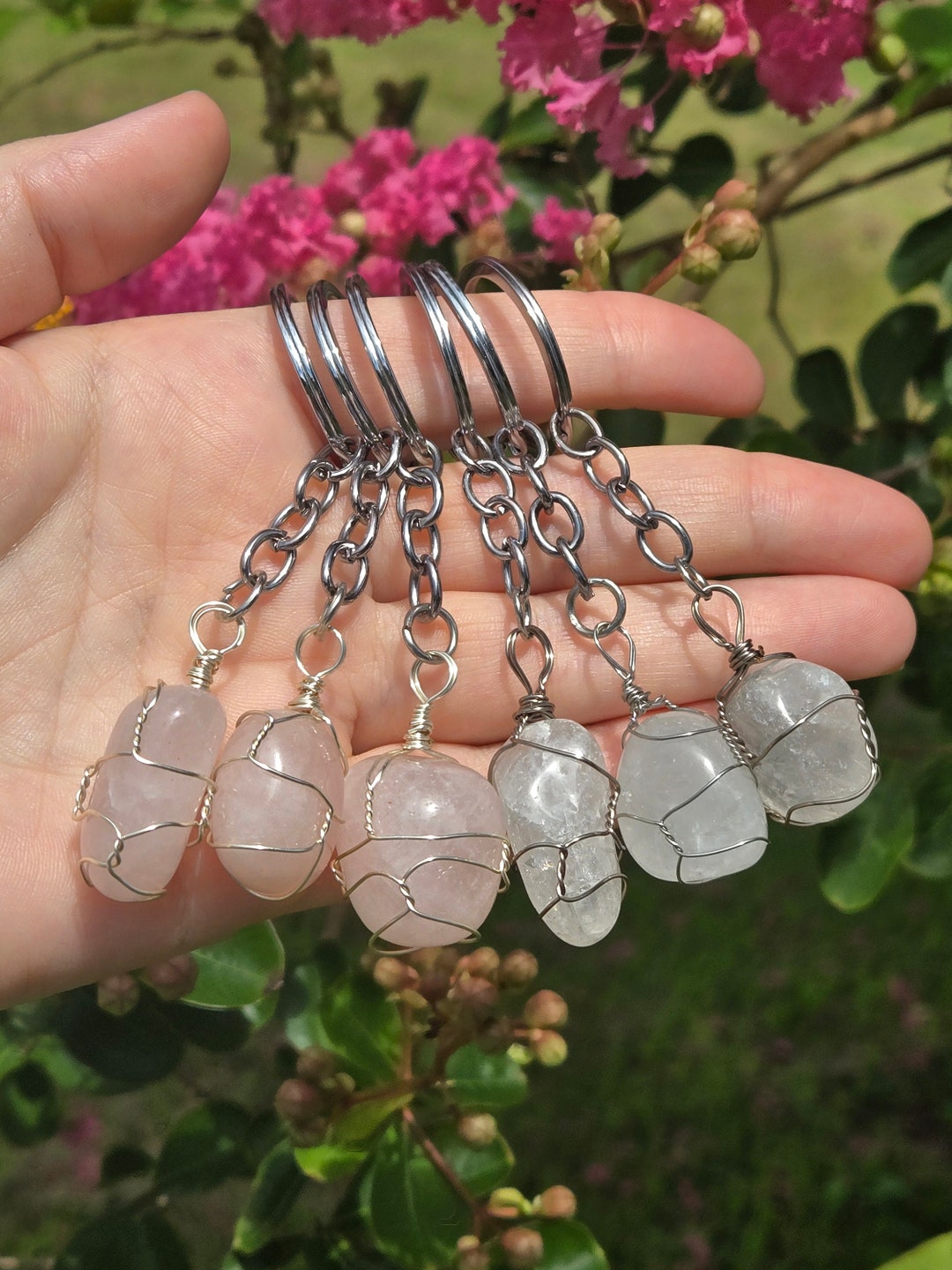 Crystal Keychains - Etsy
