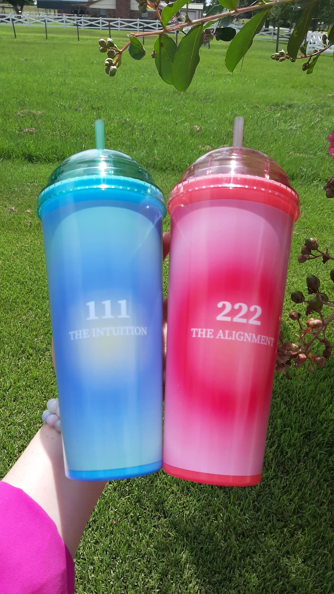 Angel Number Tumblers | Manifestation Tumblers | 111 | 222 | 777 | 888 ...