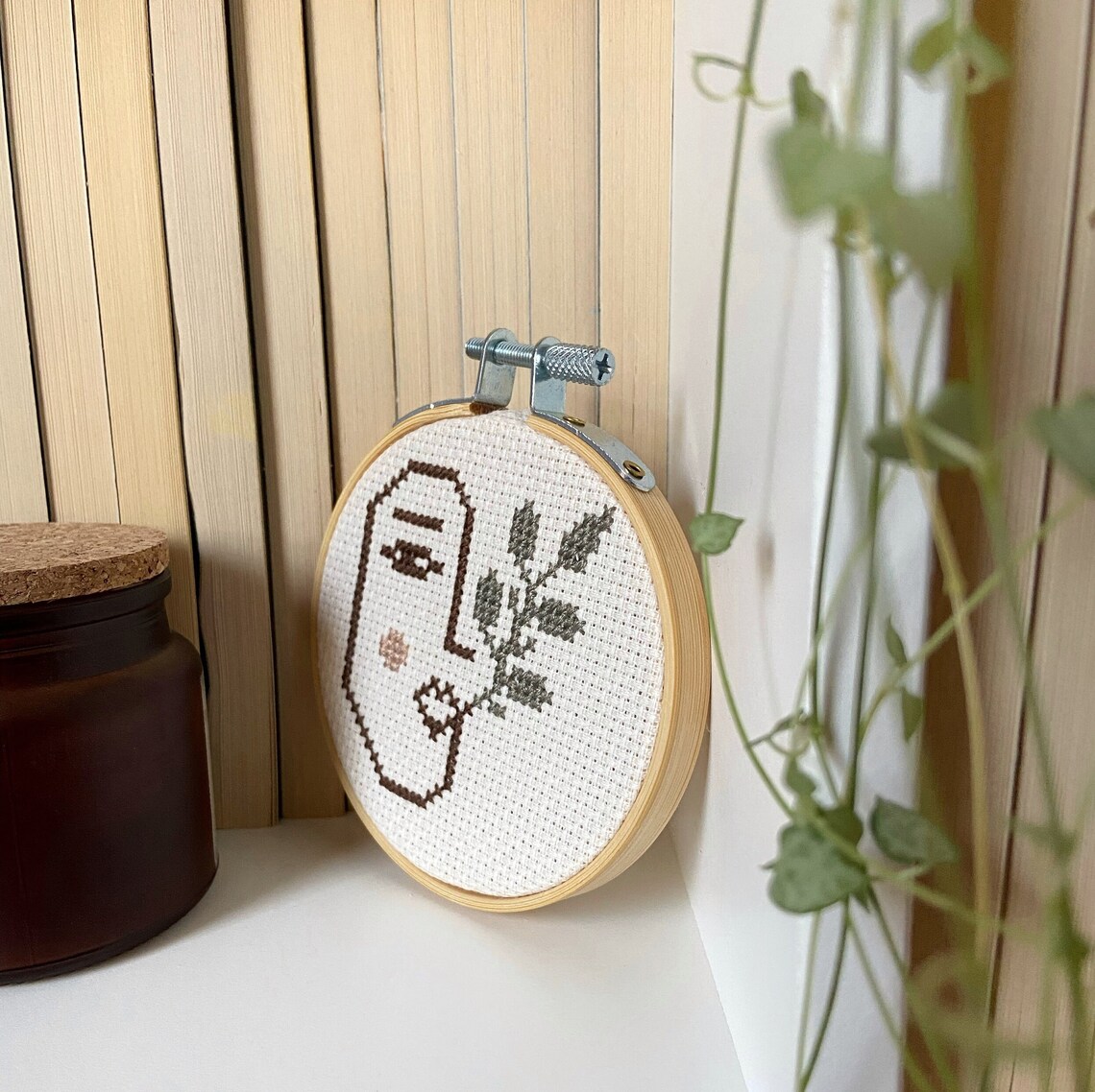 PATTERN, Modern Cross Stitch Pattern, Instant Download PDF, Boho Cross ...