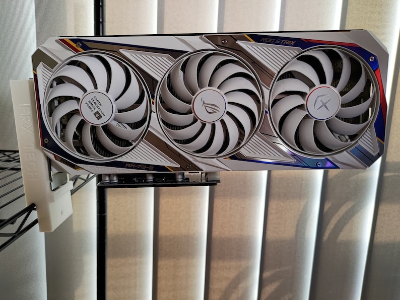 GPU Hanger / Stand / Mount for Wire Rack Shelves Mining Rig With Hole ...