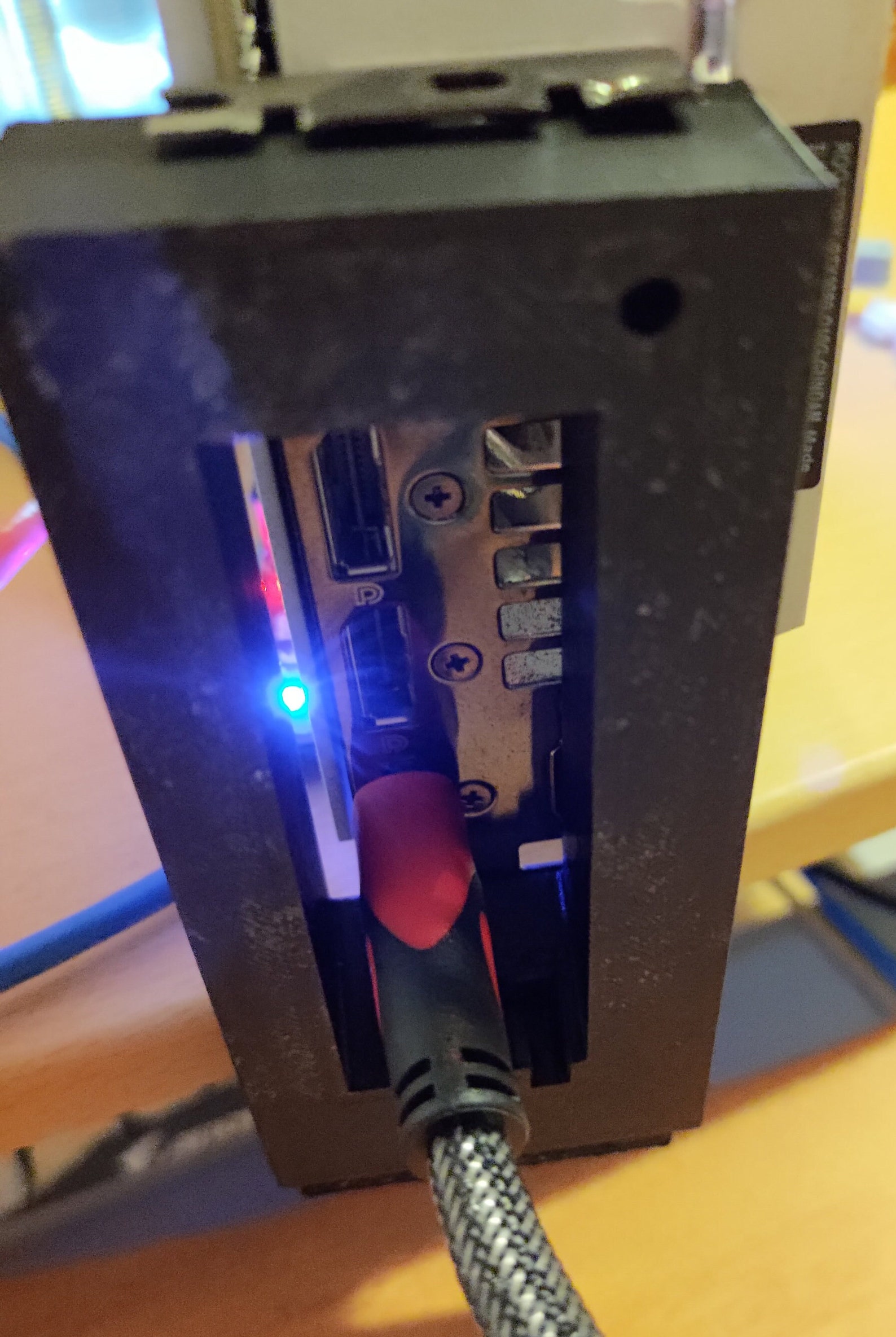 GPU Hanger / Stand / Mount for Wire Rack Shelves Mining Rig With Hole ...