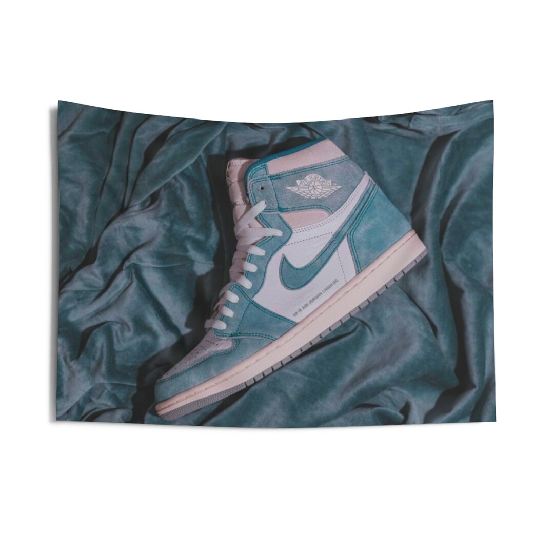 NBA Inspired Air Jordan 1 Tapestry Home Decor for Basketball Fanatics ...