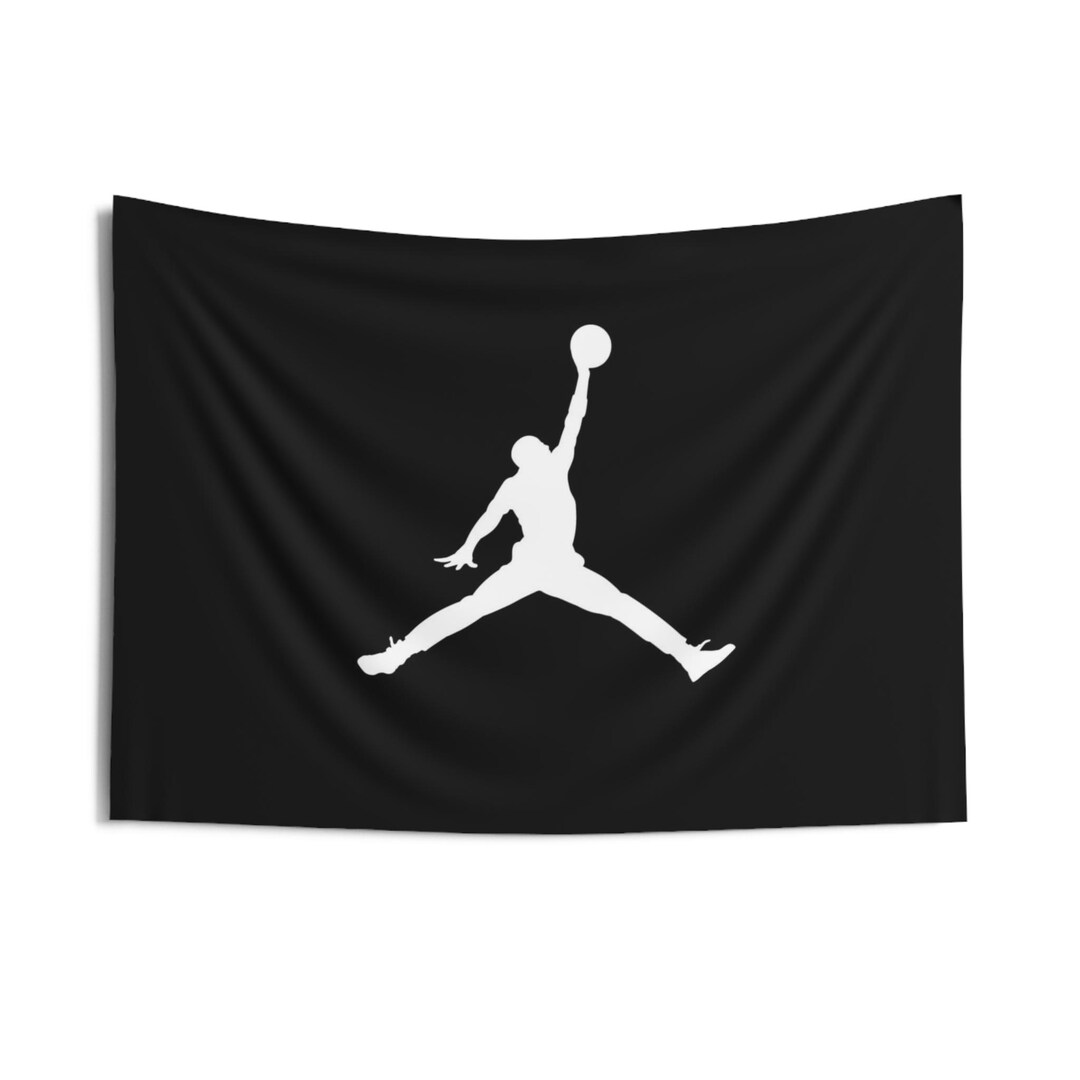 Michael Jordan Tapestry, NBA Fan Home Decor, Air Jordan Series Shoes ...