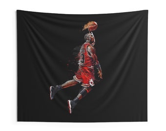 Michael Jordan Tapestry - Etsy