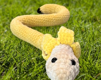 Banana Snake Crochet Pattern Amigurumi - Etsy