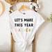 Let's Make This Year Magical / PNG Sublimation Digital Download / Retro ...