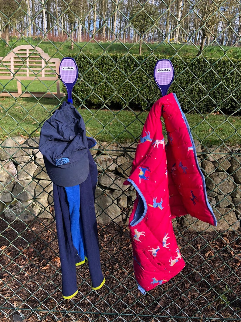 Tennis Court Coat Hanger - Etsy