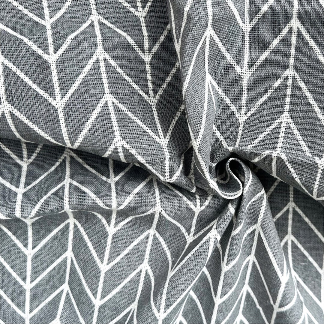 24. Thick Linen Fabric Pattern Printed Linen Fabric Pocket - Etsy