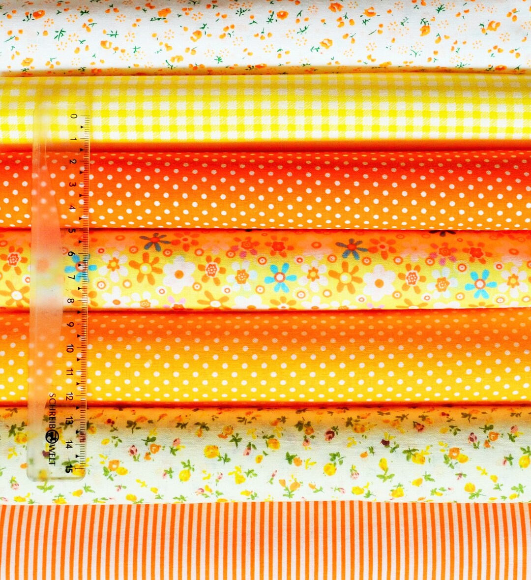 1. Fabric Packs. Packs of 7 Fabrics. 50x50 Thin Cotton Fabric Patchwork ...