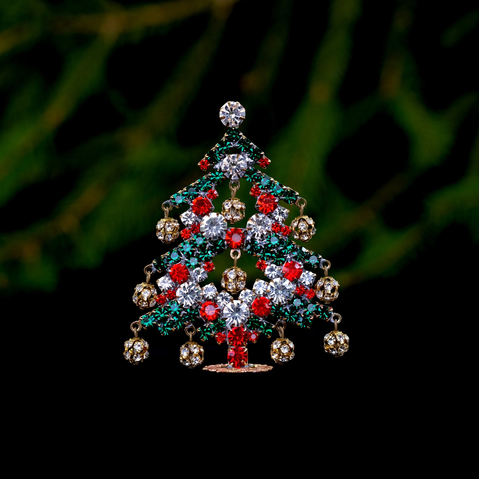 Dainty Dazzling Christmas Tree pink Dazzling Christmas Tree - Etsy