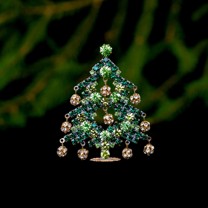 Dainty Dazzling Christmas Tree pink Dazzling Christmas Tree - Etsy