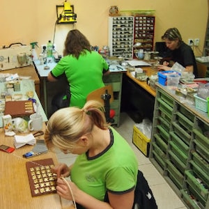 Handmade Christmas Turkey Brooch: Czech Crystal Jewel Stones - Etsy