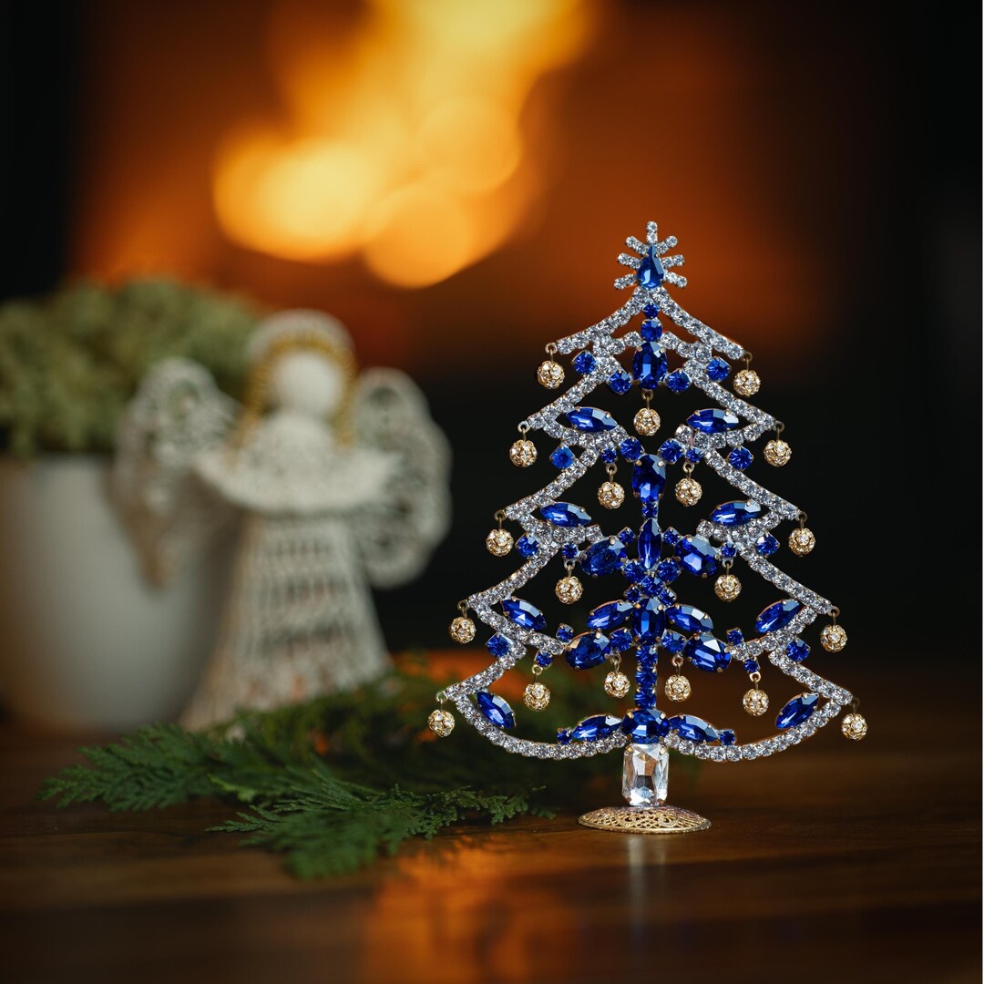 Feel the Magic of Christmas With This Table Top Xmas Tree, Handcrafted ...