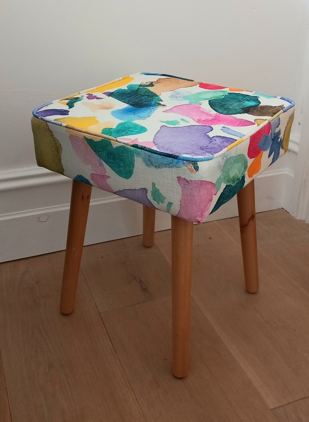 Funky Vanity Dressing Table Stool Portree Bluebellgray - Etsy