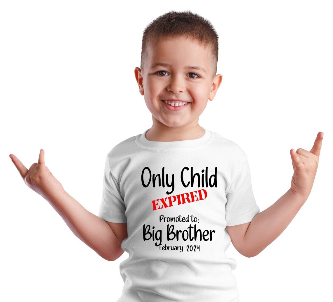 Only Child Expired Promoted to Big Brothersister Toddler, Baby Reveal ...