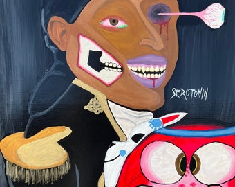 Demon Ski Mask - Etsy