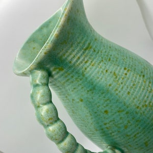 Art Deco Shorter and Sons Jug/vase, Pottery, Glazed in Green, Made in ...