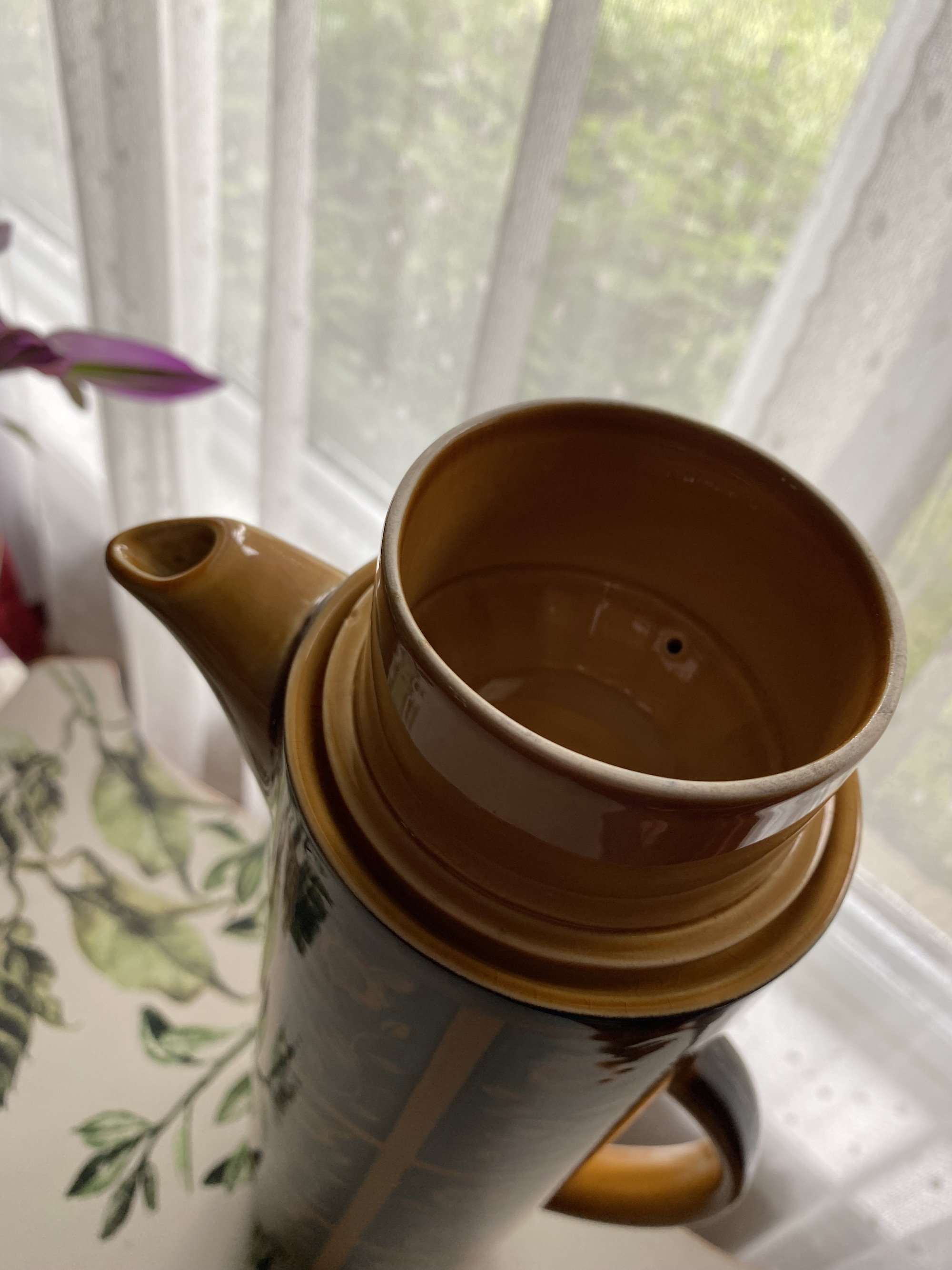 Devon Crown Fieldings, Aztec, Coffee Set, Sunflower MCM - Etsy