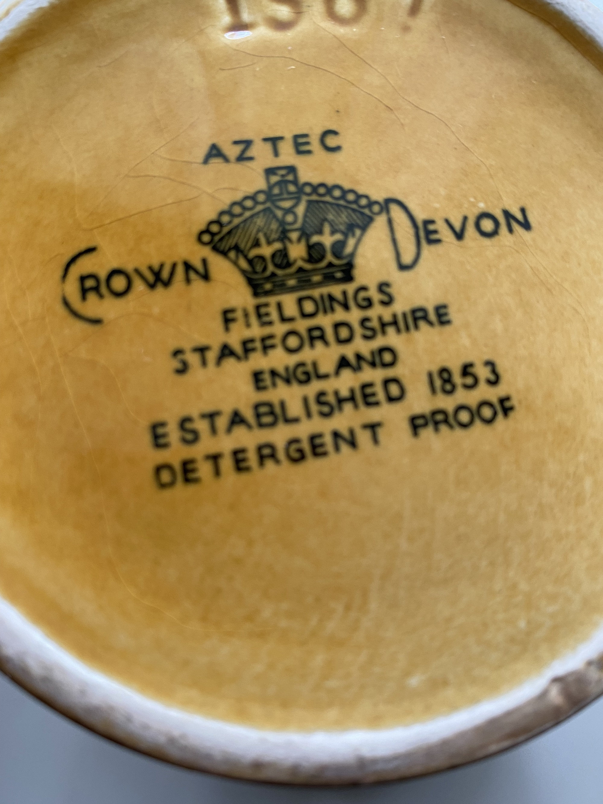 Devon Crown Fieldings, Aztec, Coffee Set, Sunflower MCM - Etsy