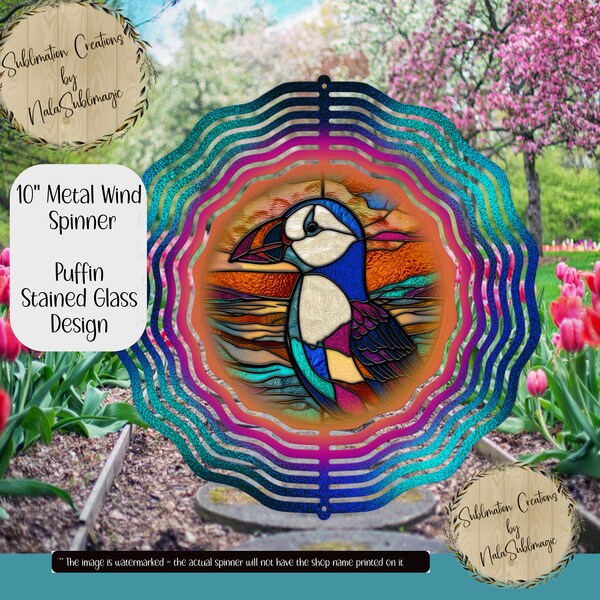 Metal Puffin Art - Etsy