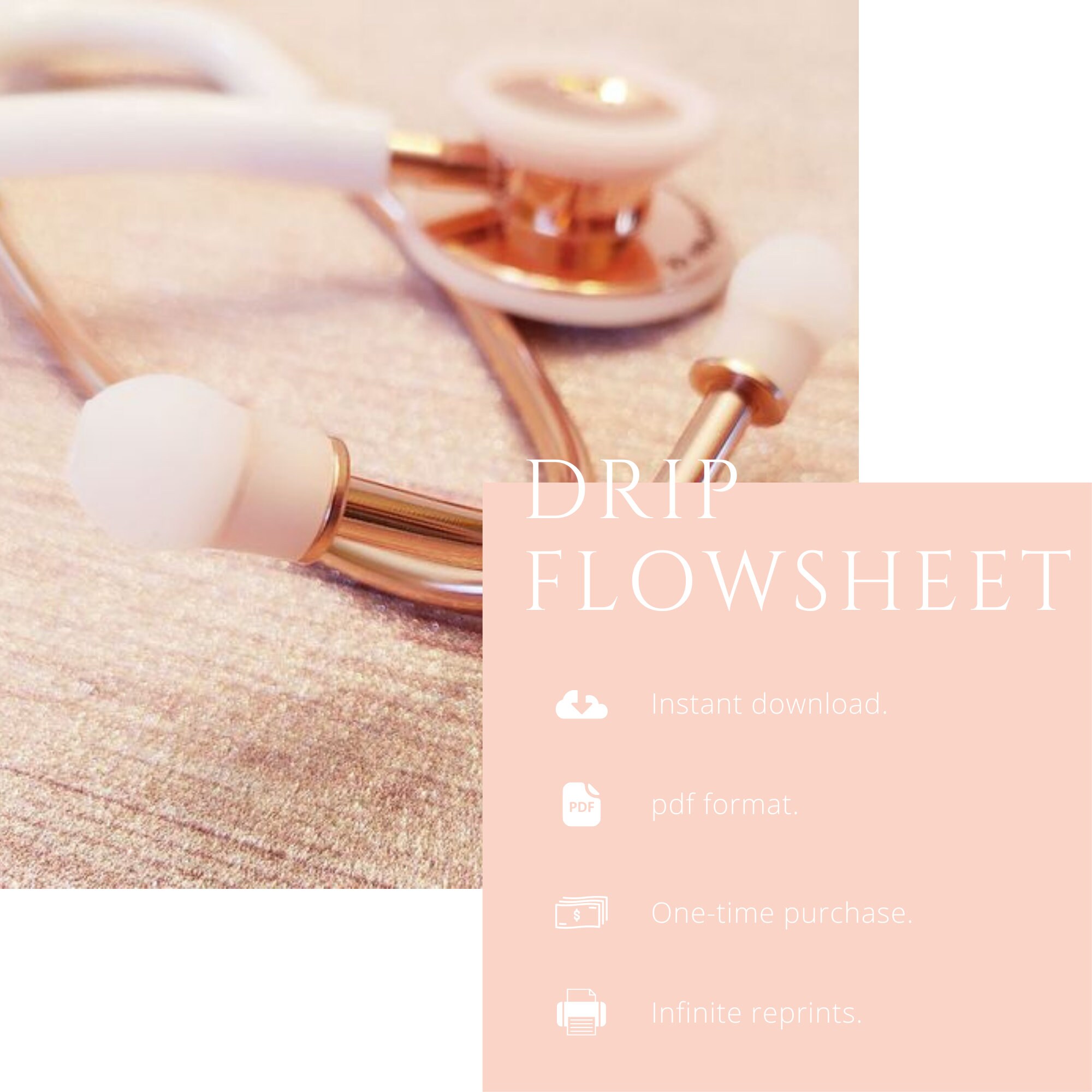 Drip Titration Flowsheet - Etsy