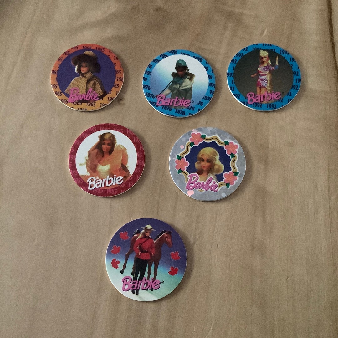 Vintage Lot of Barbie Canada Games/pog 1995 Pogs Doctor - Etsy