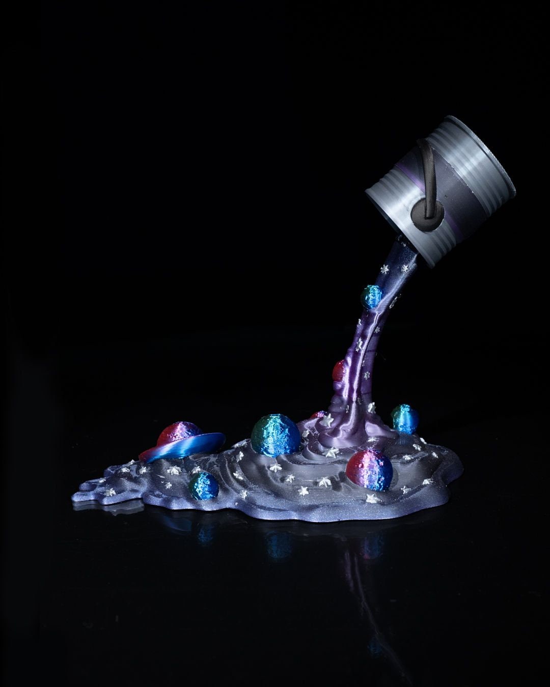 Spilled Milky-way 3d Printed Art - Etsy