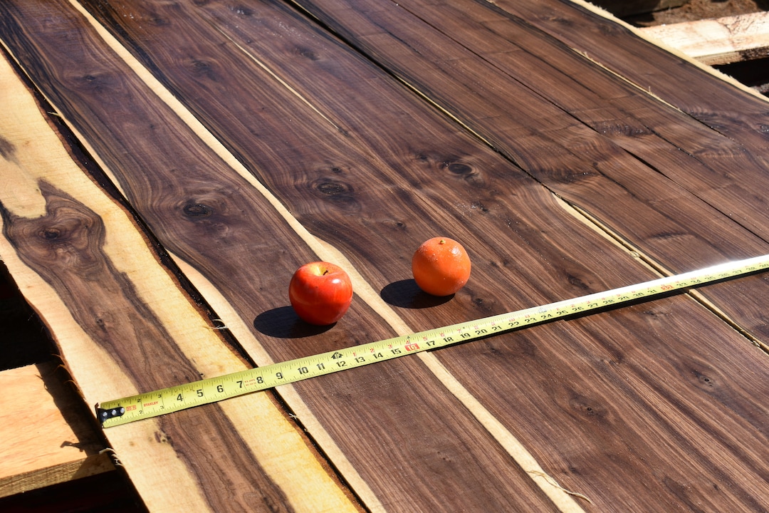 Black Walnut Hobby Boards - Planed 2 Sides S2S - DIY Charcuterie Boards ...