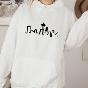 Seattle Sweatshirt, Washington Seattle Outfit, City Hoodie, Washington ...
