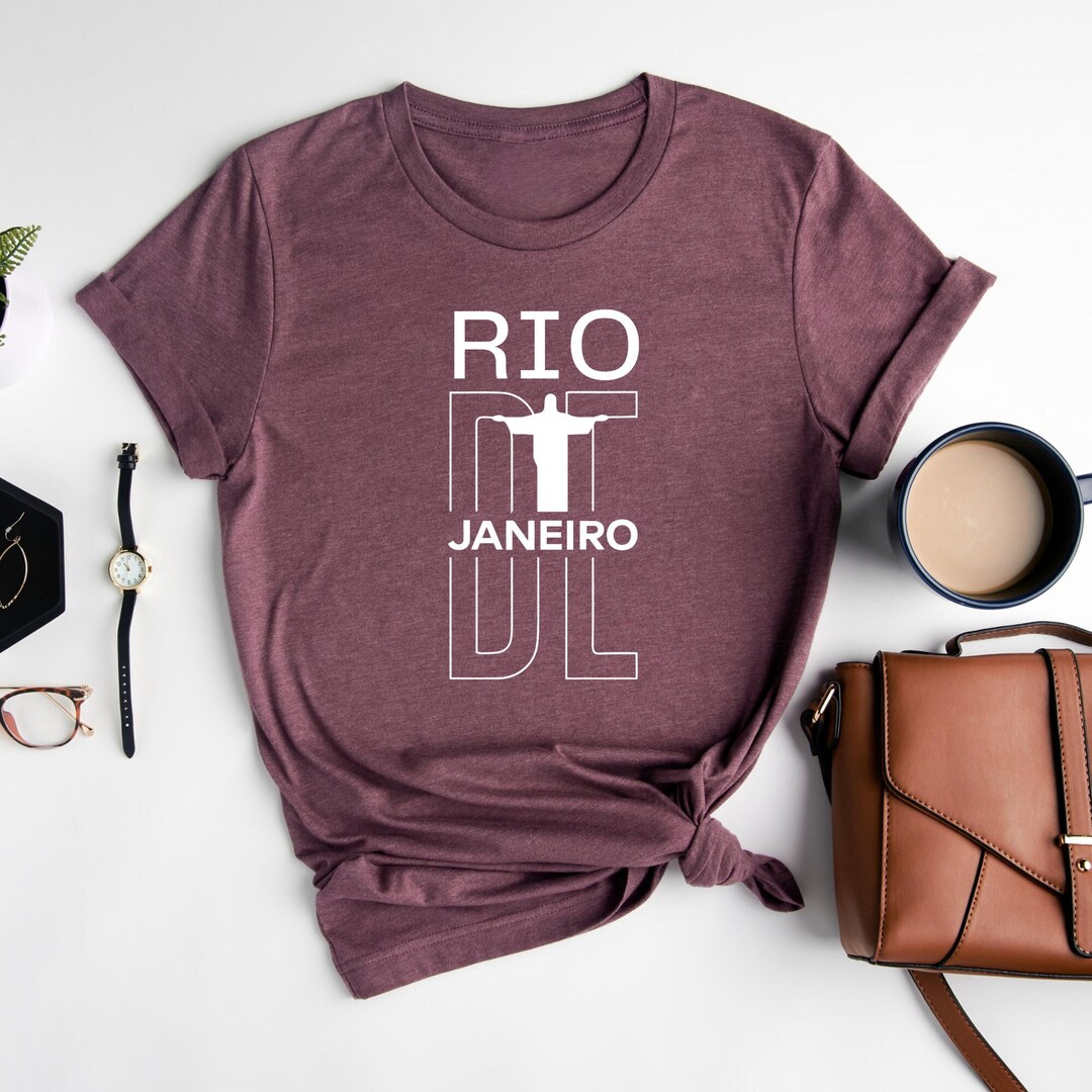 Rio De Janeiro Shirt, Brazil Shirt, Shirt for Traveler, Rio Shirt ...