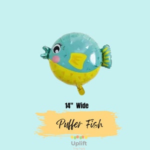 Under the Sea Balloons | Ocean Party Decor | Ocean Theme Balloons ...