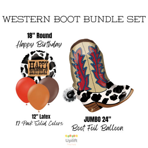 Cowboy Boot Balloon - Etsy