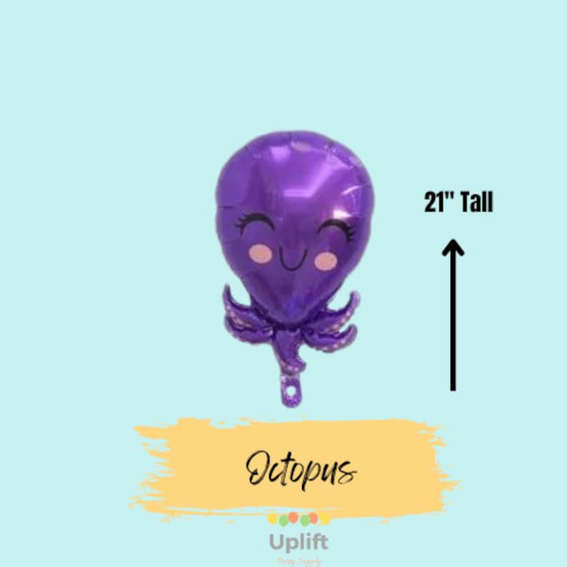Under the Sea Balloons | Ocean Party Decor | Ocean Theme Balloons ...