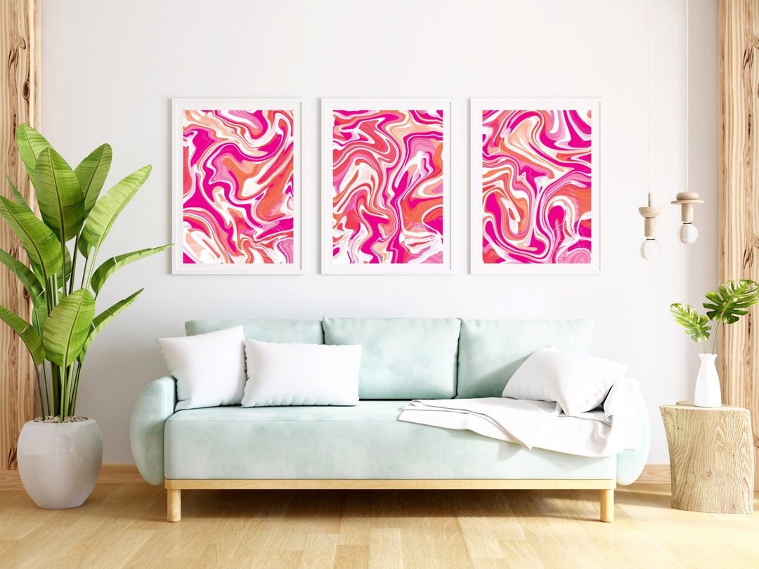 Preppy Wall Art Set of 3 Preppy Room Decor Set of 3 Preppy - Etsy