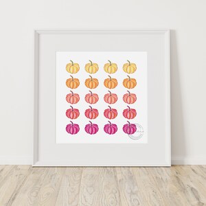 Fall Printable Wall Art, Halloween Wall Art Printable, Pumpkin Wall Art ...