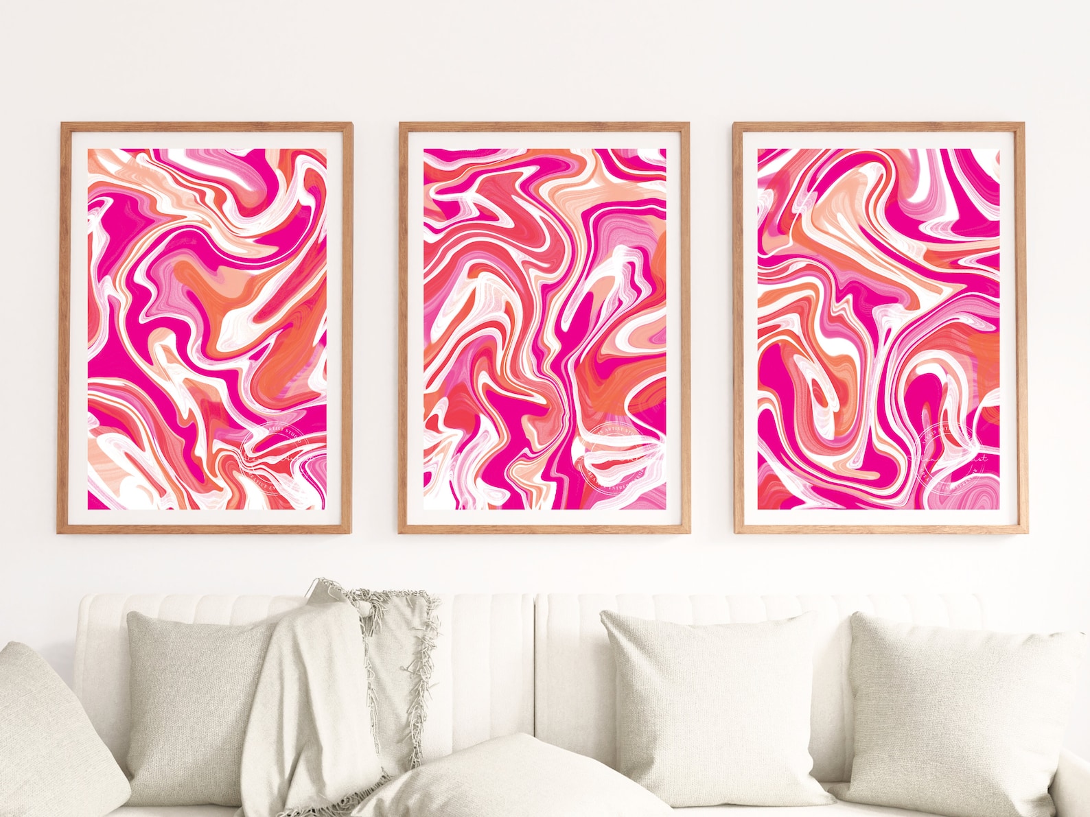 Preppy Wall Art Set of 3 Preppy Room Decor Set of 3 Preppy - Etsy