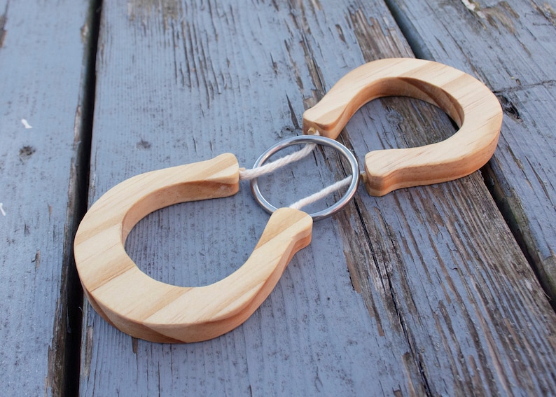 Horshoe Puzzle | Handcrafted | Old-time Puzzle - Etsy