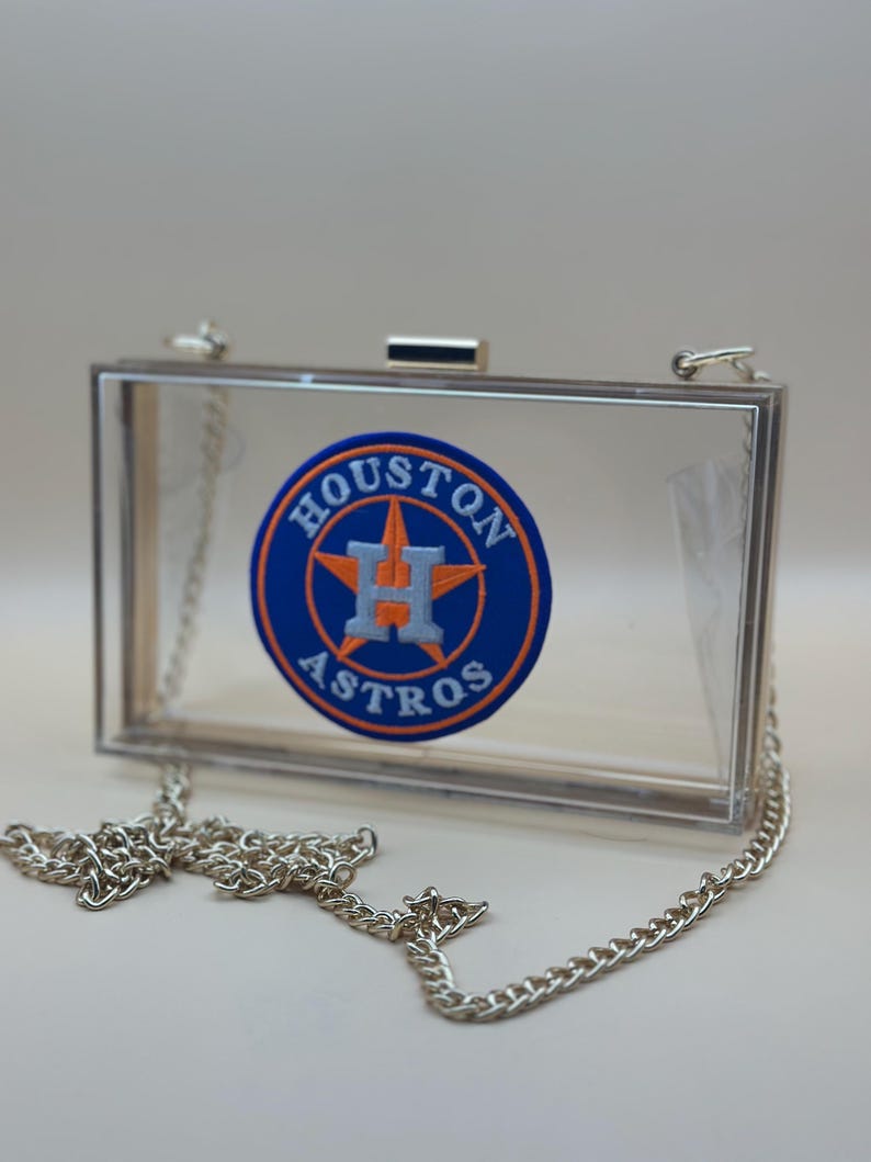 Houston Astros Clear Purse – MLB Stadium Approved Game Day Bag - Etsy