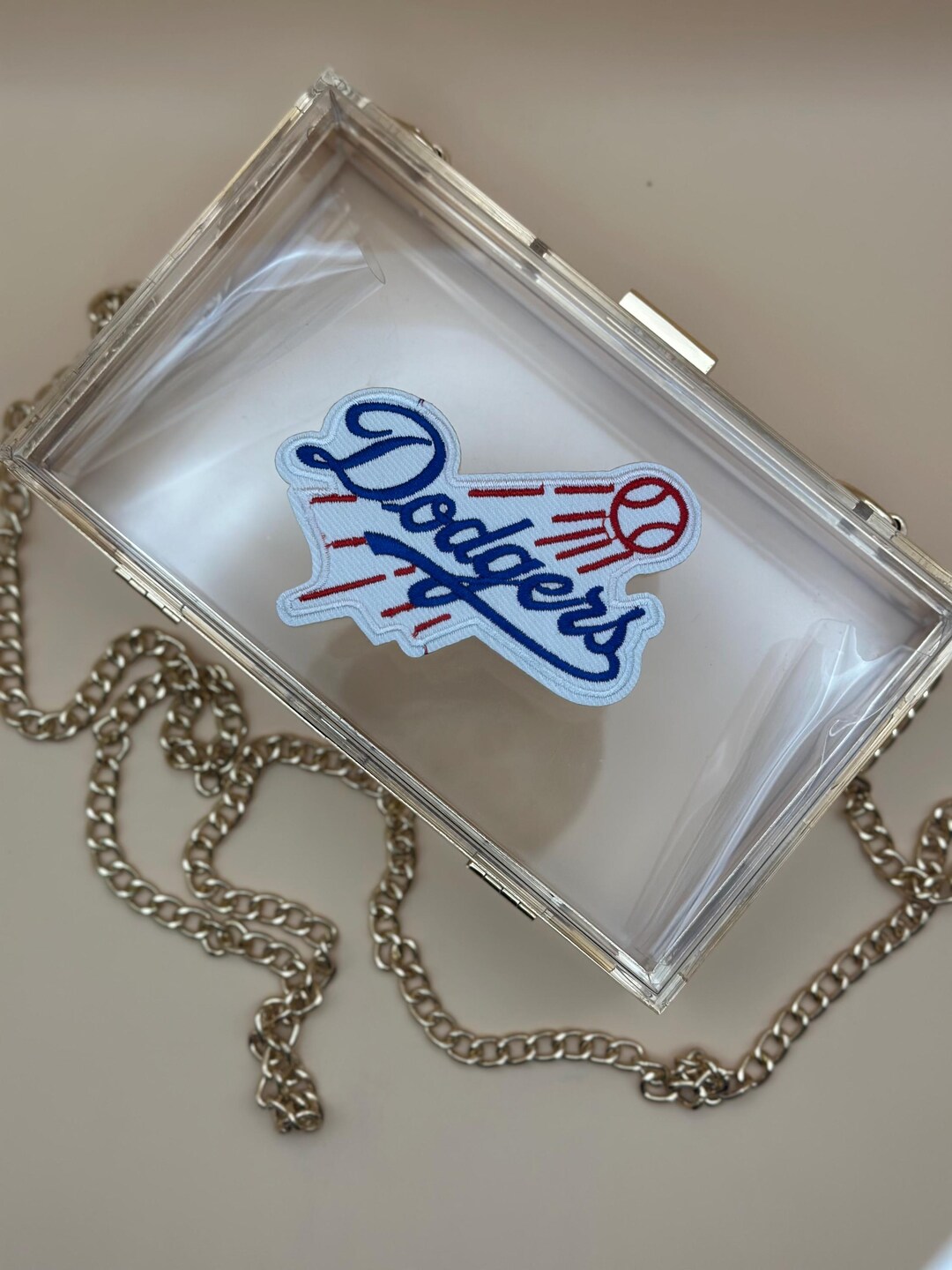 Dodgers Clear Stadium Purse | MLB Stadium Approved Crossbody | Game Day ...