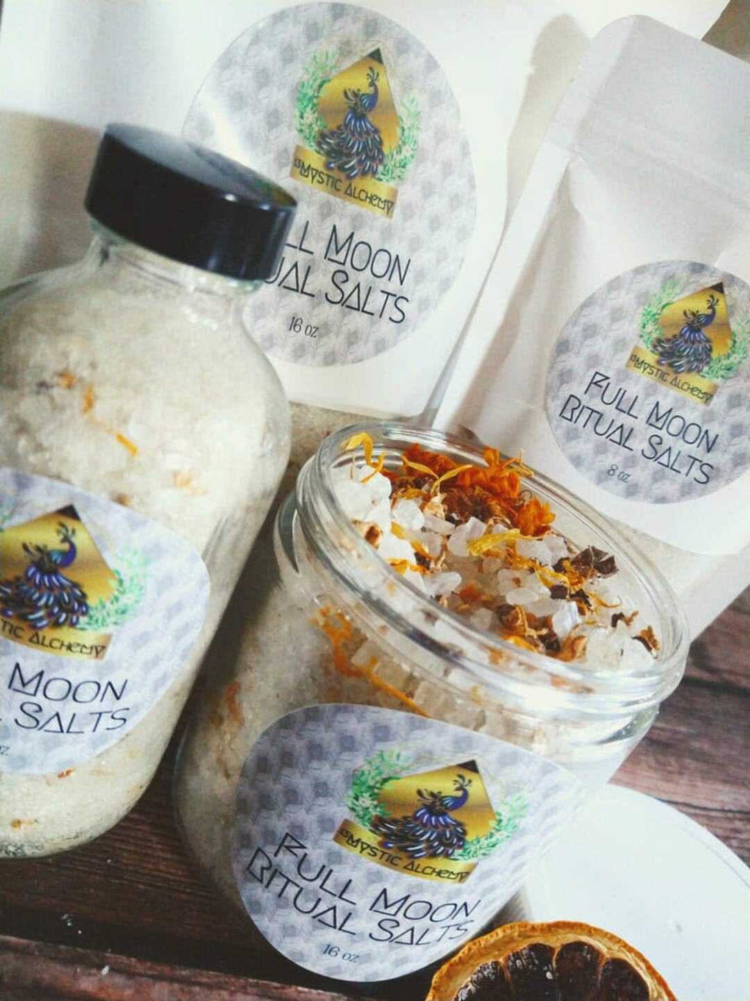 Full Moon Ritual Salts - Etsy