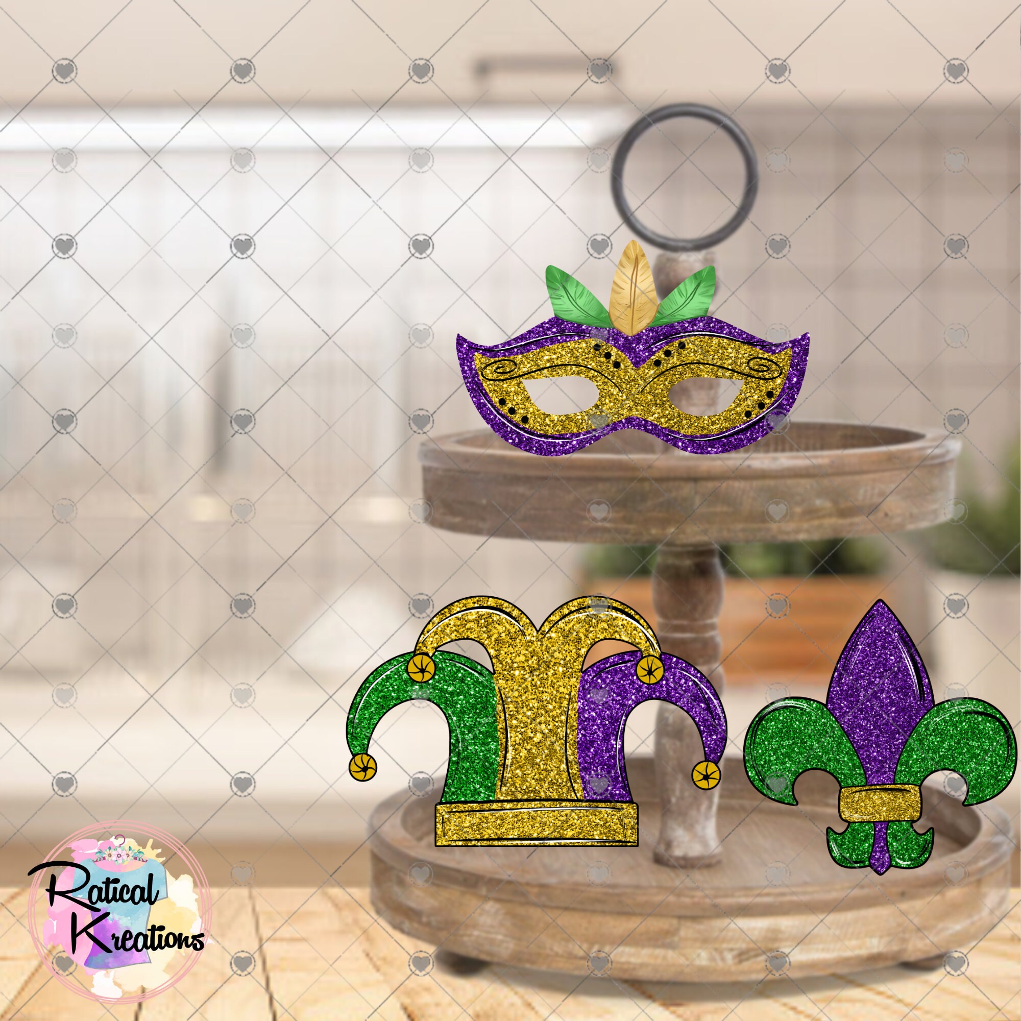 Mardi Gras Bundle- Sublimation Digital Design Download, Mask, Fleur Du ...